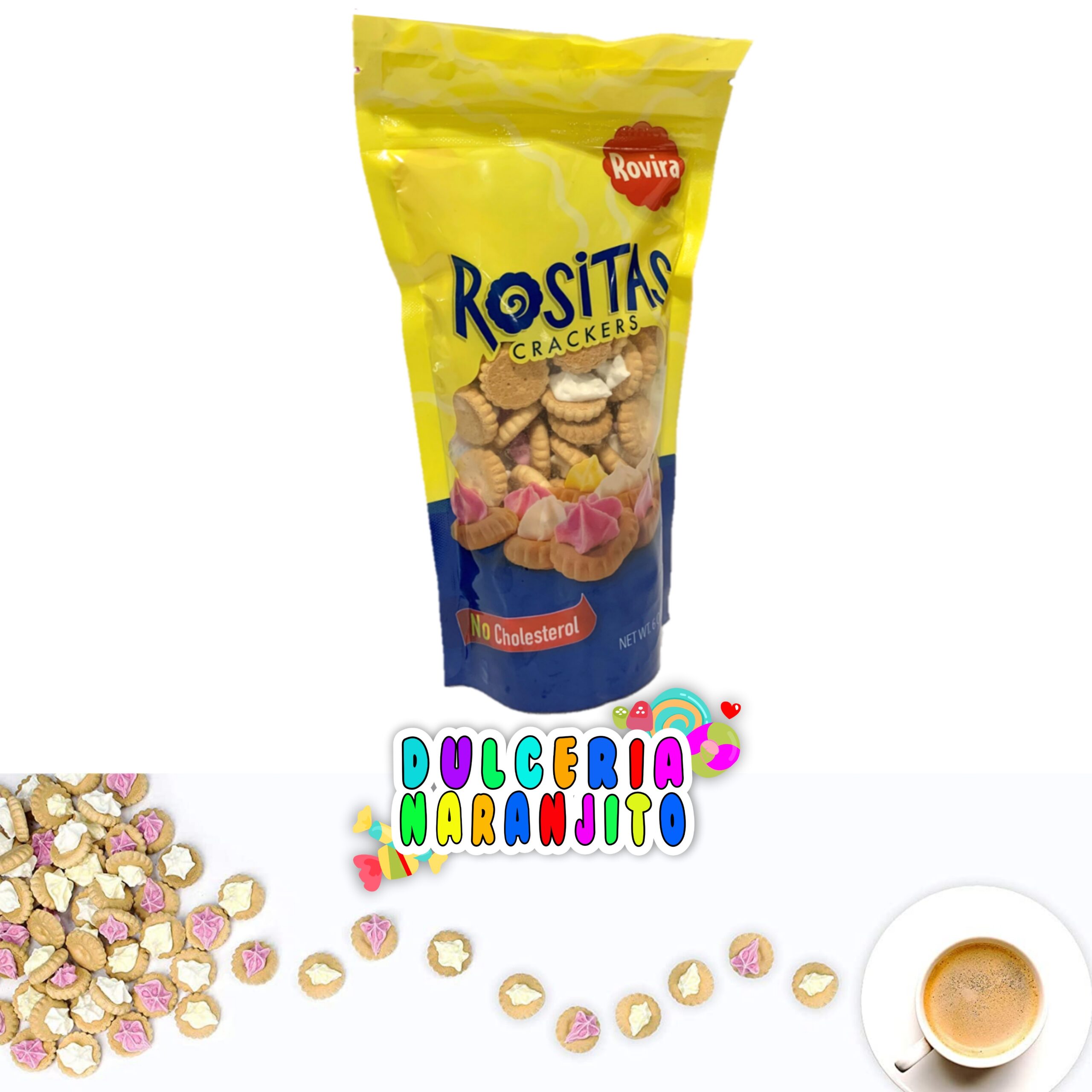 Rovira Rositas Crackers🌼🌸 - dulcerianaranjito