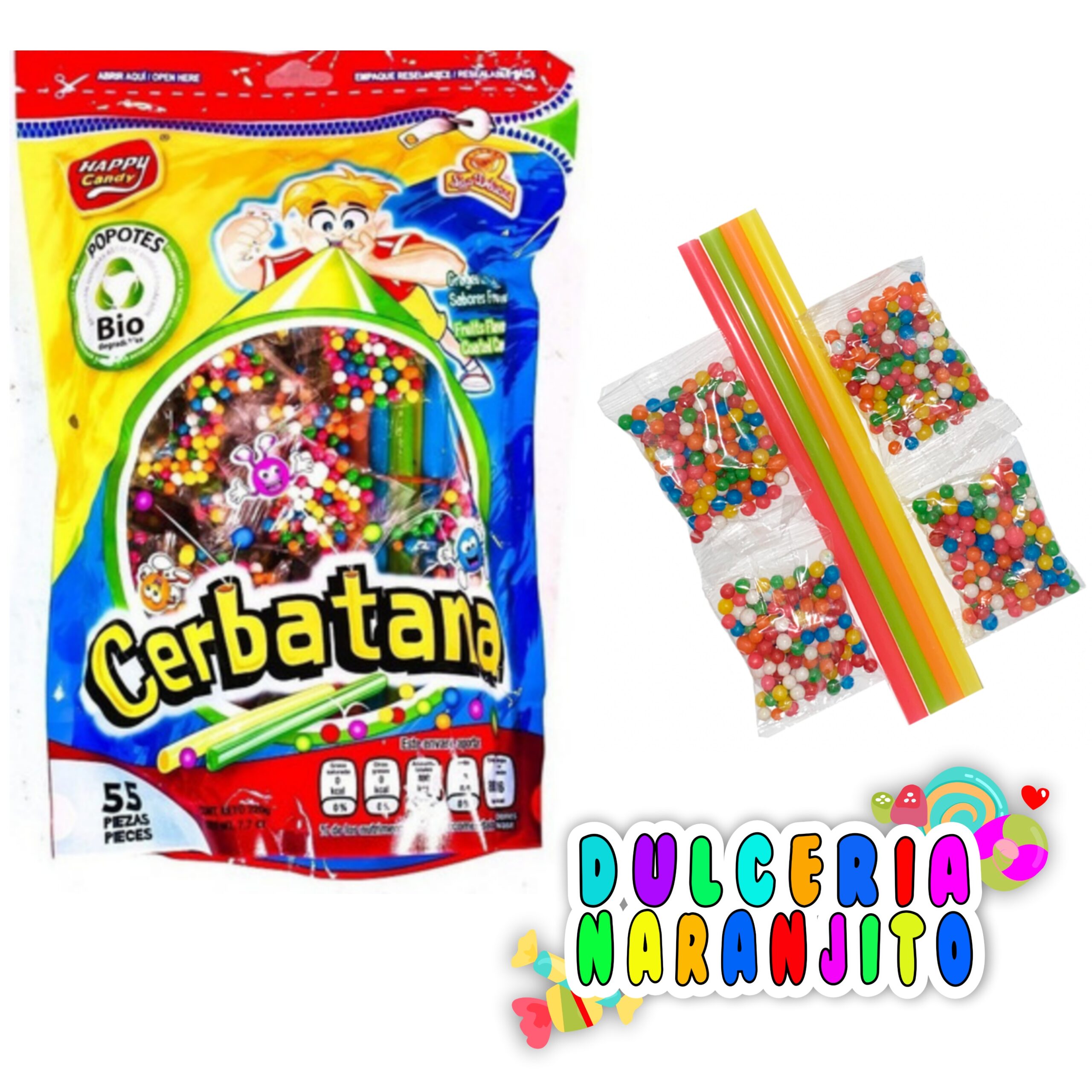 Cerbatana - dulcerianaranjito