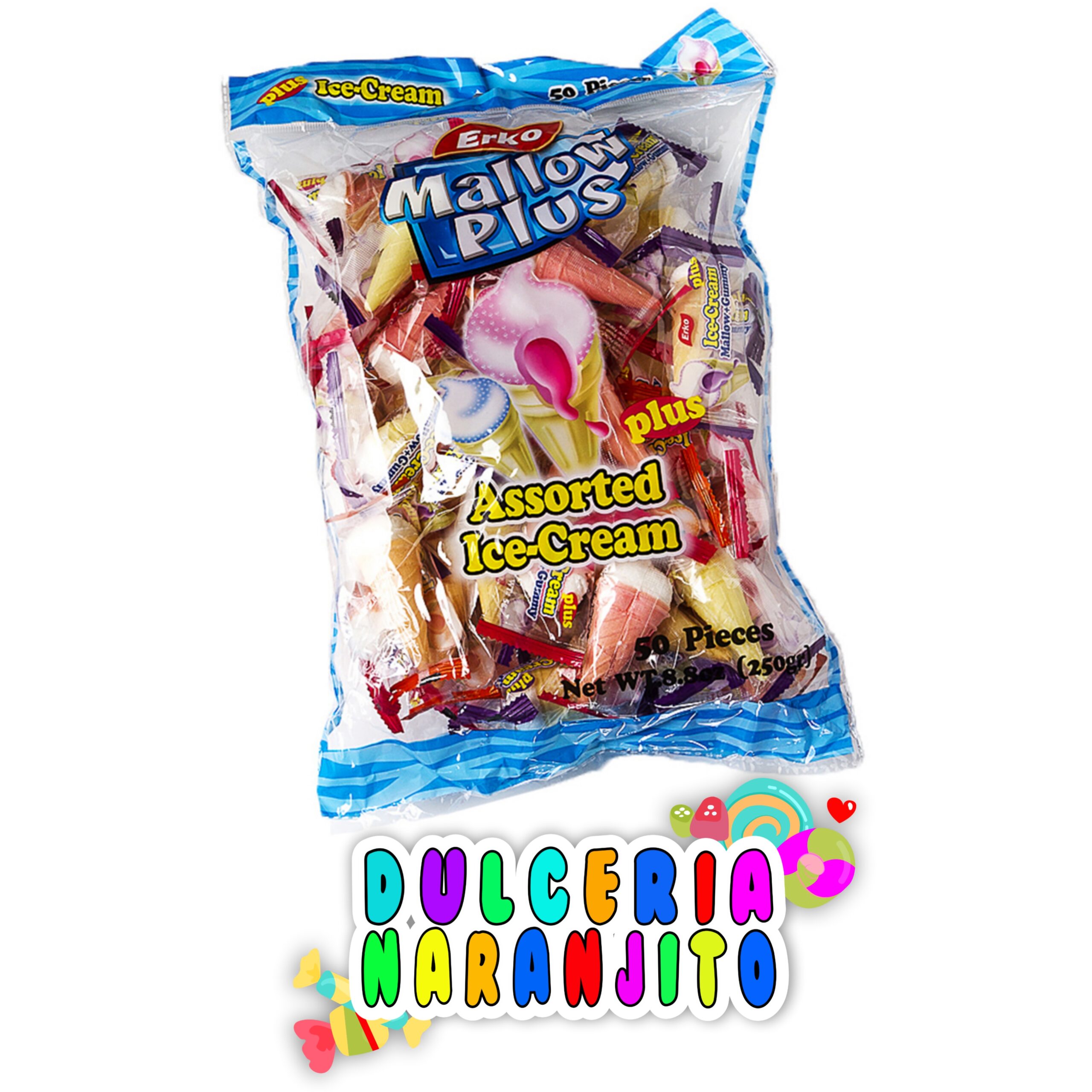 Erko Mallow Plus Assorted Ice-Cream🍦 - dulcerianaranjito