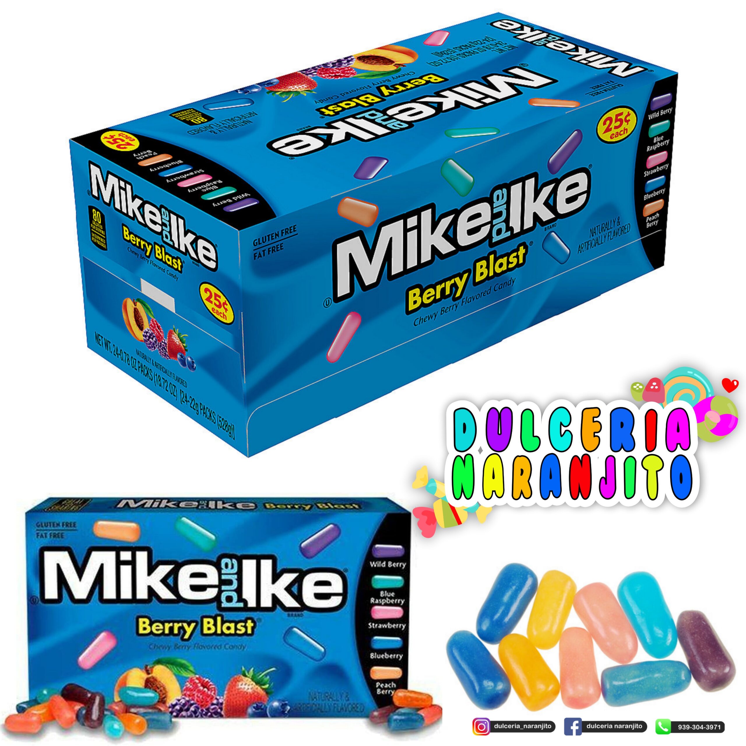 Mike pue Ike Berry Blast - dulcerianaranjito