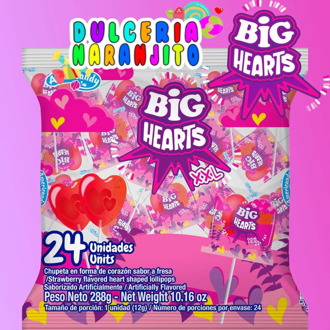 Big Hearts XXL ♥️🍓 - dulcerianaranjito