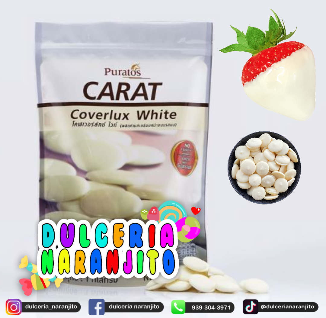 Carat Chocolate White - dulcerianaranjito