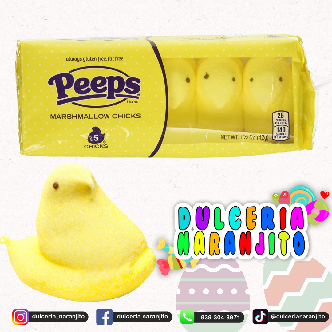 Peeps Marshmallow Chicks🦆 - dulcerianaranjito